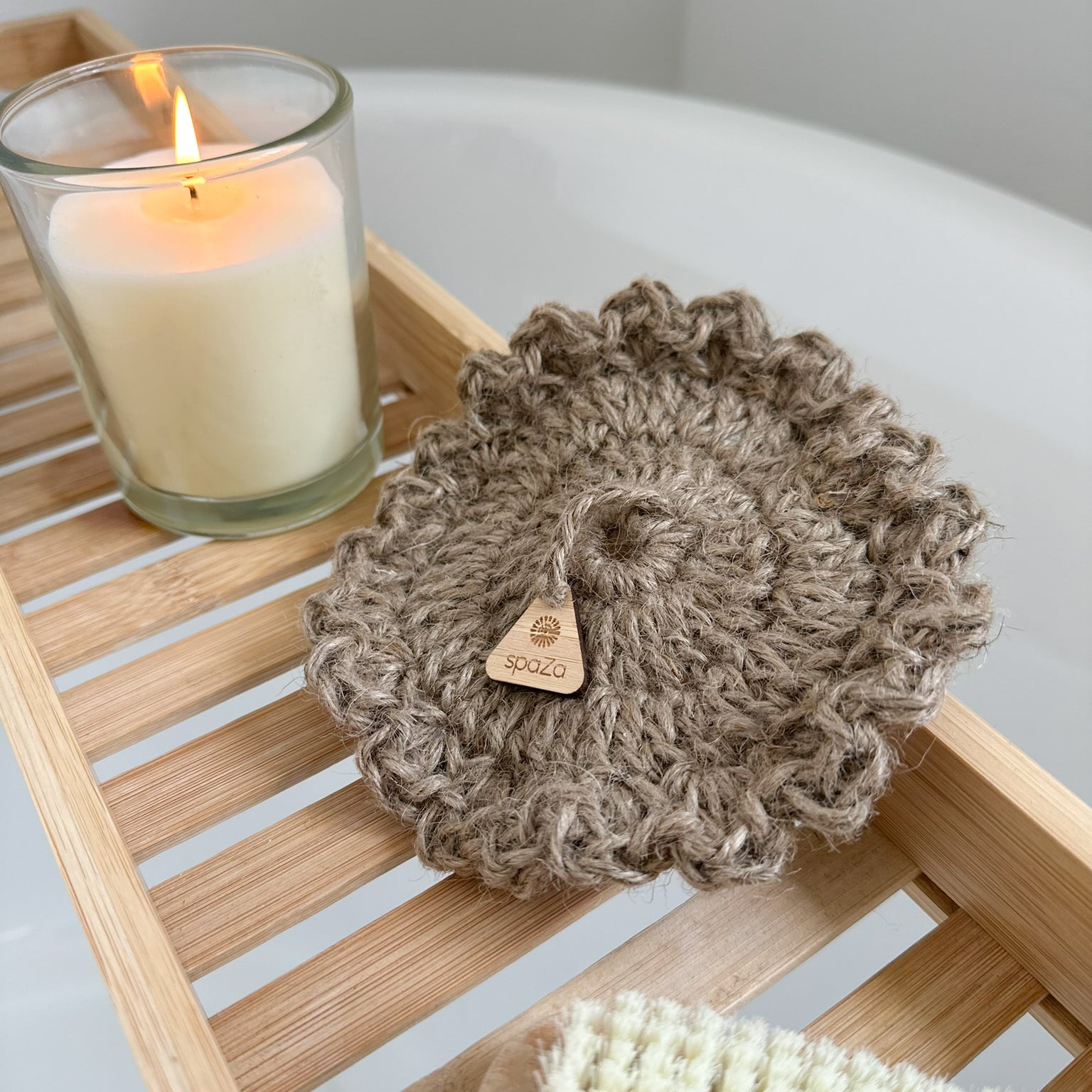 Body Scrub | natural fibre shower mitt